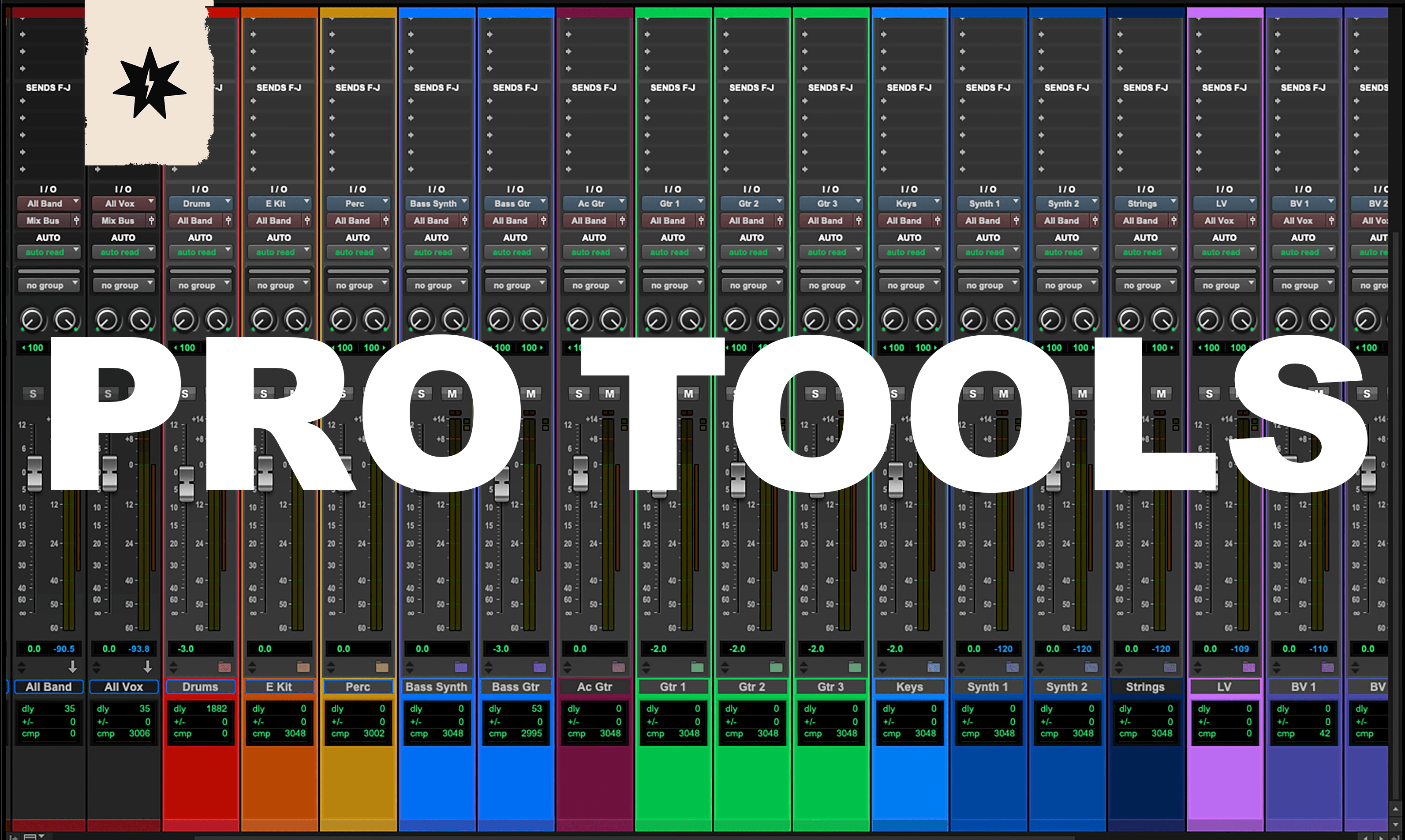 Mixing Template: Pro Tools – Drum Sample Shop